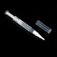 China Empty 2ml 4ml Lip Gloss Tube Container Cuticle Oil Nail Polish makeup Accessories Twist Pen with Brush for sale