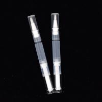 China Empty 2ml 4ml Lip Gloss Tube Container Cuticle Oil Nail Polish makeup Accessories Twist Pen with Brush for sale