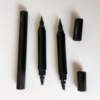 China empty 3D Eyebrow Pen Fork Tip Eyebrow Tattoo Pencil tube Professional Fine Sketch Liquid Eye Brow Pen Container for sale