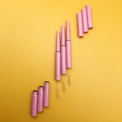China Wholesale 2 in 1 High Quality Eyebrow Pen Tube Eyebrow Pen container with Brush from Factory for sale