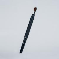 China Cosmetic packaging round eyebrow pencil empty tube can bottom fill plastic eyebrow pencil container wholesale for sale
