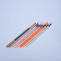 China multifunctional eyebrow pencil packaging eyebrow pencil container with brush empty brow pencil container for cosmetic for sale