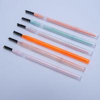 China multifunctional eyebrow pencil packaging eyebrow pencil container with brush empty brow pencil container for cosmetic for sale