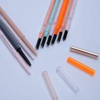 China multifunctional eyebrow pencil packaging eyebrow pencil container with brush empty brow pencil container for cosmetic for sale