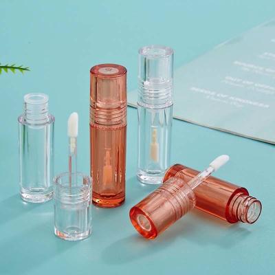 China Clear empty lipgloss wands tubes Private label liquid lipstick lipgloss bottles container for sale
