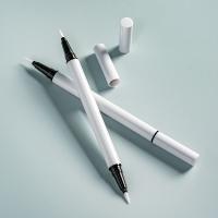 China Empty 2 in 1 tube Private Label Logo Black Eyeliner Pencil Custom Eyeliner Liquid Eyeliner Container for sale