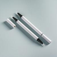 China Empty 2 in 1 tube Private Label Logo Black Eyeliner Pencil Custom Eyeliner Liquid Eyeliner Container for sale