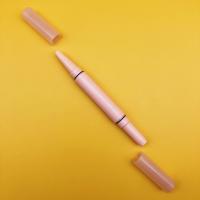 China Double heads lipstick tube Eyeshadow stick Highlight stick contour concealer cosmetic packaging for sale