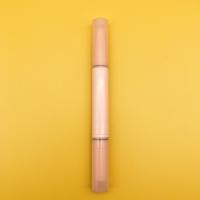 China Double heads lipstick tube Eyeshadow stick Highlight stick contour concealer cosmetic packaging for sale