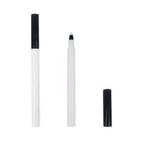 China Wholesale empty liquid eyebrow makeup twist pen pink eye brow tint pencil tube container packaging 4 fork tips for sale
