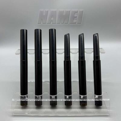 China Cosmetic makeup private label long lasting glitter multichrome empty eyeshadow stick eyeshadow pencil tube for sale