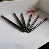 China Customizable Waterproof Eyebrow Pencil , Black Great Eyebrow Pencil With Brush for sale