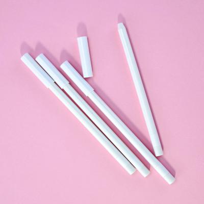 China OEM Private Logo Empty Eyeliner Container Tube Empty Plastic Eyeliner Drawing Pen for sale