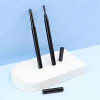 China Private Label Brow Pencil Dual Sided Prcise Liquid Brow Tatoo Pen Highlighter Twist Up Tube Empty Custom Logo Container for sale