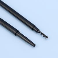 China Private Label Brow Pencil Dual Sided Prcise Liquid Brow Tatoo Pen Highlighter Twist Up Tube Empty Custom Logo Container for sale