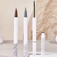 China Cosmetic Empty Liquid Eyebrow Pen With Felt Tip And Eyebrow Gel Container for sale