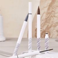 China Cosmetic Empty Liquid Eyebrow Pen With Felt Tip And Eyebrow Gel Container for sale