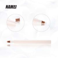 China Private Label Waterproof Fork Tip Eye Brow Tattoo Pen Eyebrow Microblading Pencil Container With Liquid for sale