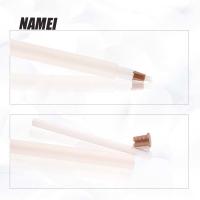 China Private Label Waterproof Fork Tip Eye Brow Tattoo Pen Eyebrow Microblading Pencil Container With Liquid for sale
