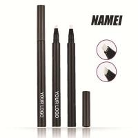 China Eyebrow Pencil Waterproof Fork Tip Eyebrow Tattoo Pen Tube OEM Four Tips Eyebrow Pencil for sale