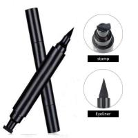 China Customize Color Plastic Tube Cosmetic Lip Gloss Brilliant Pen Packaging Shell Makeup Eyeliner Glue Pen Eyeliner Stamp for sale