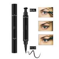 China Customize Color Plastic Tube Cosmetic Lip Gloss Brilliant Pen Packaging Shell Makeup Eyeliner Glue Pen Eyeliner Stamp for sale