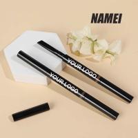 China ABS Eyebrow Pencil Tube Cosmetic Packaging Round Eyebrow Pencil Empty Tube Fill Plastic Eyebrow Pencil Container for sale