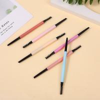 China Tube Container Multi - Function Professional Retractable Eyebrow Mascara Eyelash Brush Makeup Tool for sale