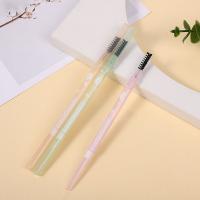 China Double Sided Eyebrow Pencil Private Label Vegan Sculpt Styling Eyebrow Pencil Beige Nude Slim Container for sale