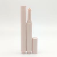 China Cosmetic Packaging Plastic Pressure Type Empty Gold / Black / Purple Lipstick Click Pen Tube Lipstick Containers for sale