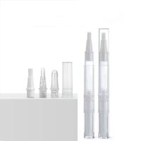 China 2ml 4ml Empty Airless Cosmetic Twist Pen Packaging Nail Oil Pen With Brush Tip Custom Twist Brush Twist Pen Tubes for sale