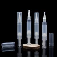 China 2ml 4ml Makeup Accessories Tube Container Lip Gloss Cuticle Oil Nail Polish Empty Twist Pen With Brush Applicator for sale