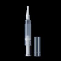 China 2ml 4ml Makeup Accessories Tube Container Lip Gloss Cuticle Oil Nail Polish Empty Twist Pen With Brush Applicator for sale