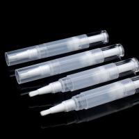 China 2ml 4ml Makeup Accessories Tube Container Lip Gloss Cuticle Oil Nail Polish Empty Twist Pen With Brush Applicator for sale