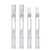 China 2ML/4ML Lipstick Twist Cosmetic Pen Nail Oil Pen Tip Cosmetic Lip Gloss Tube Applicators Liquid Empty Cuticle Oil Pen for sale
