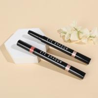 China Double Head Promotional Empty Matte Lipstick Highlighter Pen Eyeliner Eyeshadow Stain Paint Stick Pencil Packaging Conta for sale