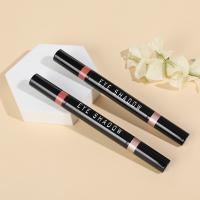 China Double Head Promotional Empty Matte Lipstick Highlighter Pen Eyeliner Eyeshadow Stain Paint Stick Pencil Packaging Conta for sale