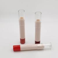 China Fancy Round Lip Stick Tubes Plastic Lip Balm Container Private Label Slim Lipbalm Tube Highlight Contouring Stick Tube for sale