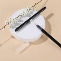 China Custom Color Logo Printed Plastic Empty Lip Liner Tube Package Container Slim Lipliner Tube Planable Material for sale