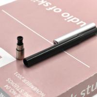 China Custom Circular Eyebrow Pencil Tube Packaging Can Bottom Fill Plastic Makeup Eyebrow Pencil Empty Tube for sale