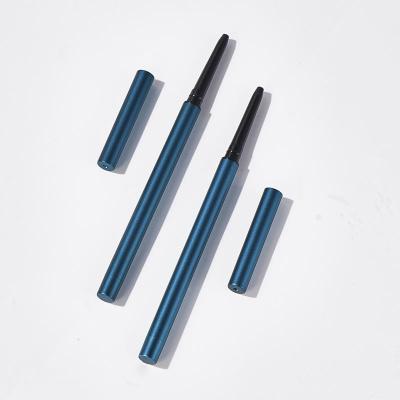 China Empty Slim Twist Up Lipstick Crayon Pencil Lip Liner Pen Tube Container Custom Logo Color for sale