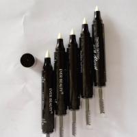 China Long Standing Waterproof Eyebrow Pencil ABS Material Cunstomized Color for sale
