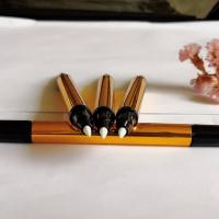 China Hot Stamping Custom Double Ended Eyeliner Plastic Two Faced Eyeliner for sale