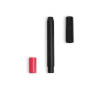 China Clear Plastic Pencil Lipstick Tubes with Lip Gloss Brush for Cosmetic Packaging for sale