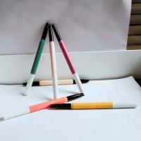 China Double Ended Auto Eyebrow Pencil Slim Shape Long Standing Customizable for sale