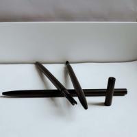 China Customizable Waterproof Eyebrow Pencil , Black Great Eyebrow Pencil With Brush for sale