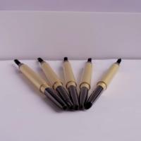 China Custom Waterproof  Auto Eyebrow Pencil With Brush Silk Screen Printing for sale