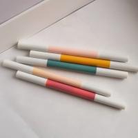 China Two Ended Auto Eyebrow Pencil Slim Shape Long Standing Multi Color Optional for sale