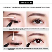 China Double Head Eyeliner Pencil Packaging E-040 Water Resistant With Oem Service for sale