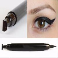 China Cosmetics Wood Custom Cosmetic Packaging For Eyeliner Pencil Two Head for sale